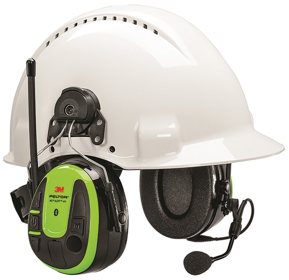 Hearing 3M Bluetooth Radio Cap Attachable Earmuff Mrx21P3Ews6-Az ...