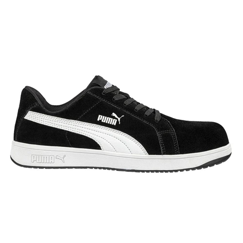 SHOE PUMA ICONIC LOW CUT LACE, UP COMPOSITE SUEDE | Fortus safety ...